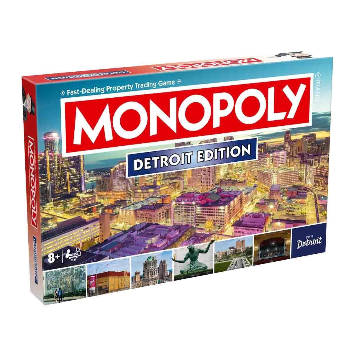 Monopoly Detroit Edition - Top Trumps | Funky Monkey Toys